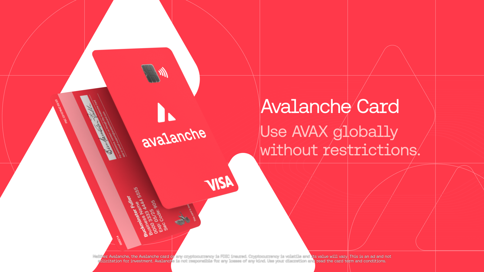 Avalanche Card Launches, Broadening Everyday Crypto Use in Regions with Banking Challenges ...