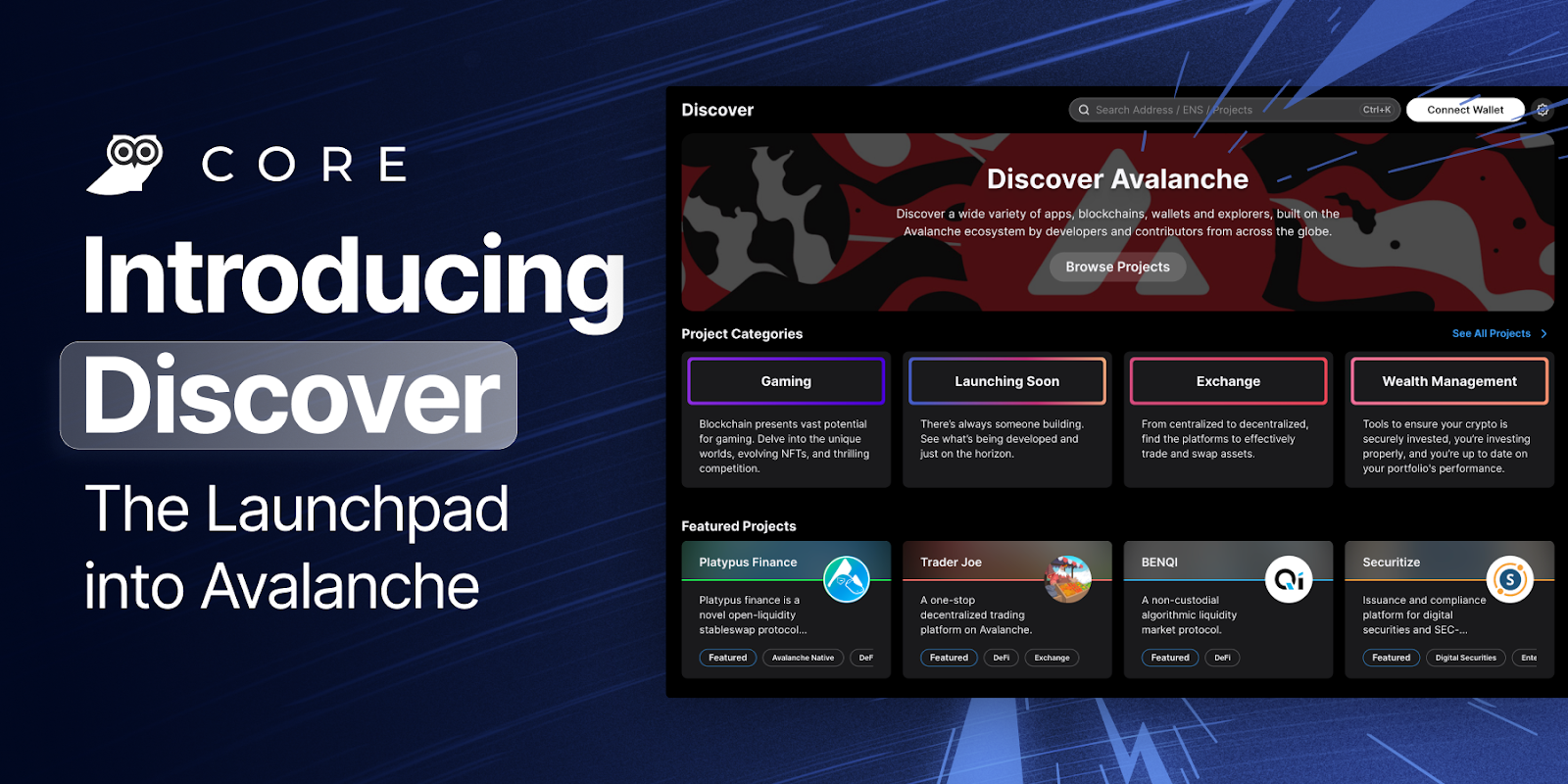 Core Launches Discover for Tracking the Latest Avalanche Ecosystem News ...
