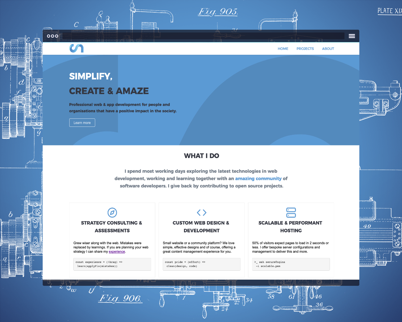 Projects - Simplify, Create, Amaze