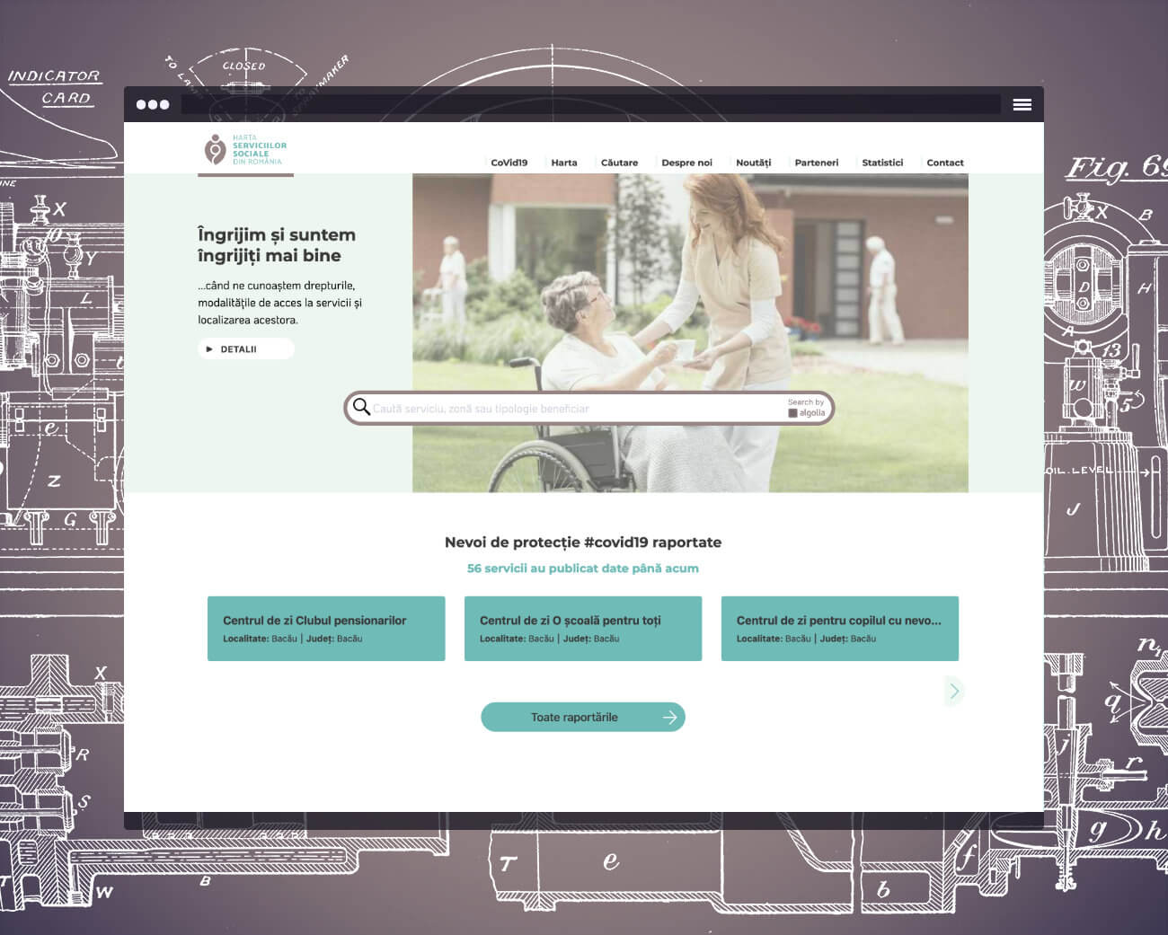 Social Services Map | Cezar Neaga