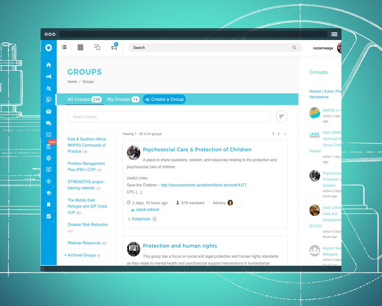 MHPSS Application | Cezar Neaga