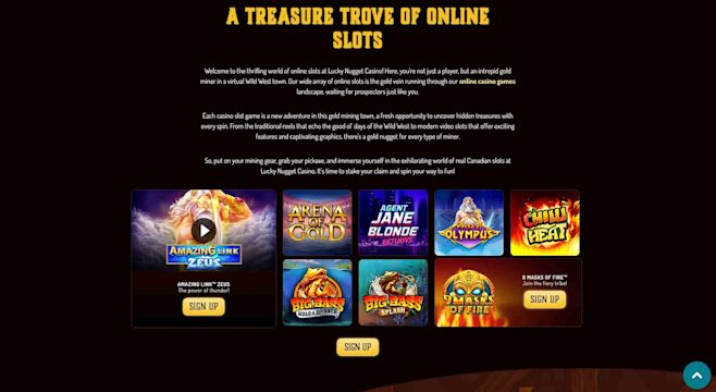 Lucky Nugget Review 2024 - $200 Bonus + 140 Free Spins Lucky Nugget Review 2024 - $200 Bonus + 140 Free Spins