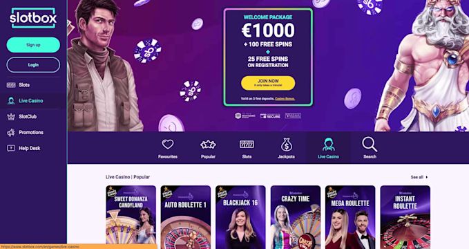 Slotbox Casino Review 2024 🥇 Up to €1,000 + 125 Free Spins