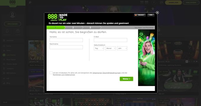 888 Casino Test für 2024 (AUT) 🎯 100% bis 1.000 € Bonus