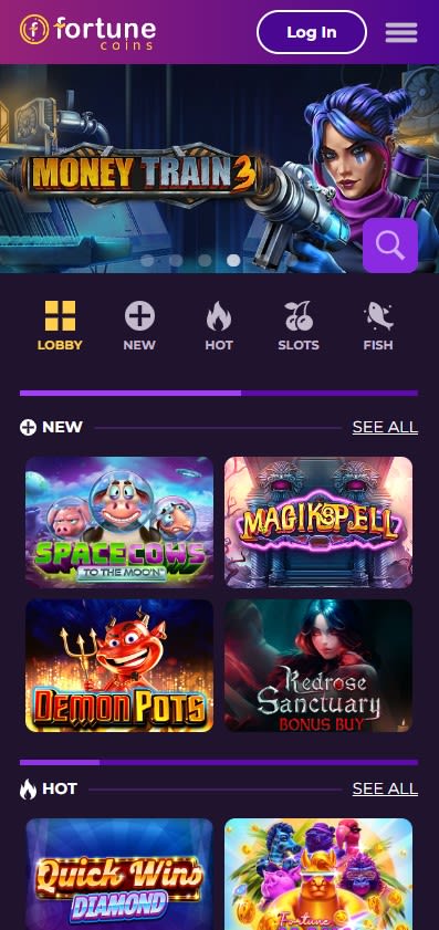 Fortune Coins Promo Codes & No Deposit Bonus USA 2024