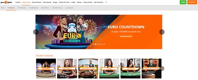 Recensione Gioco Digitale 2024 🎖️ Bonus Casino 1.000€