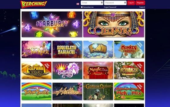 Kerching Online Casino Review 2024 - £500 FREE Welcome Bonus