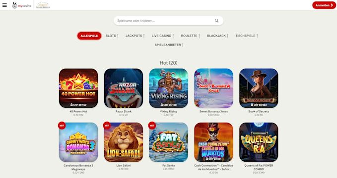Neue mycasino.ch Erfahrungen 2024 🎯 CHF 300 + 200 FS