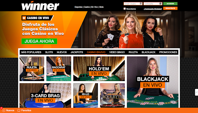 🎖️ Reseña de Winner Casino México | Bono Sin Depósito $700