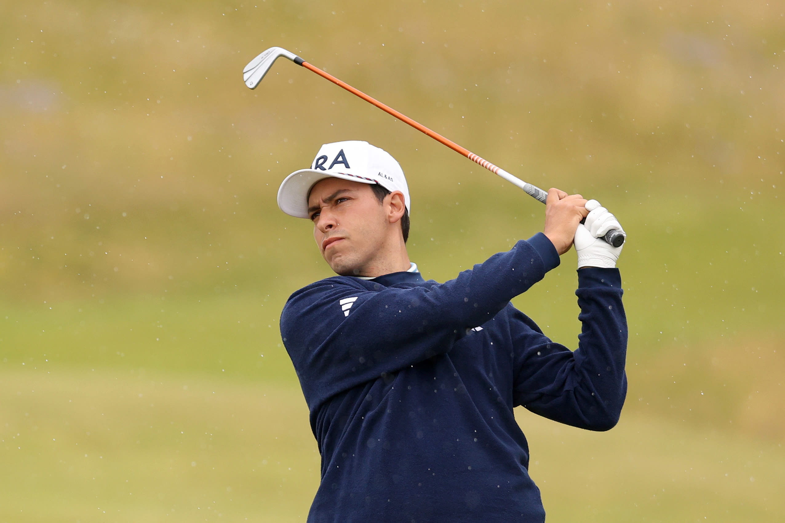 Gallery: Santiago de le Fuente Competes in The 152nd Open at Royal Troon