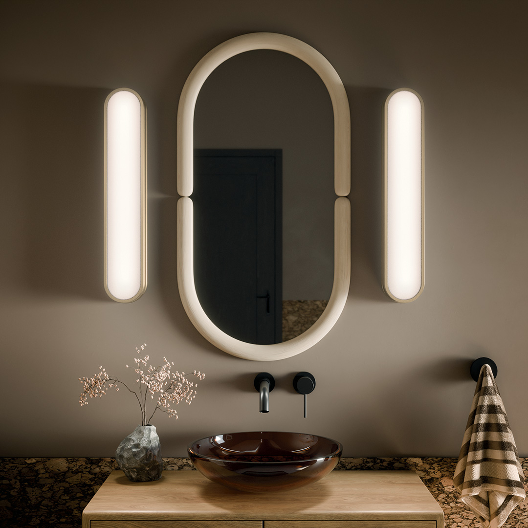 Daines 24.75" Bath Bar in Champagne Bronze | Kichler Lighting