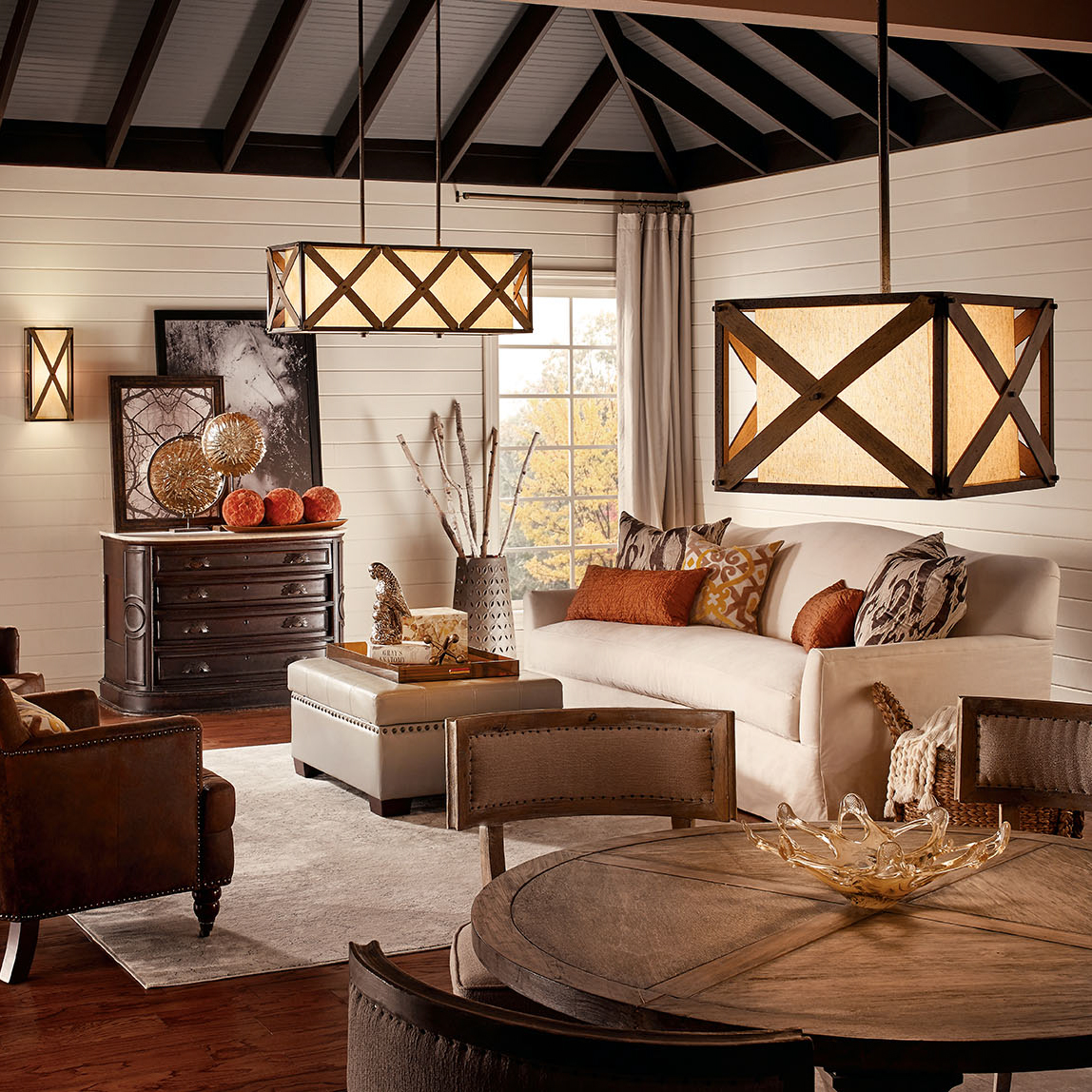 Cahoon™ 3 Light Chandelier Anvil Iron | Kichler Lighting