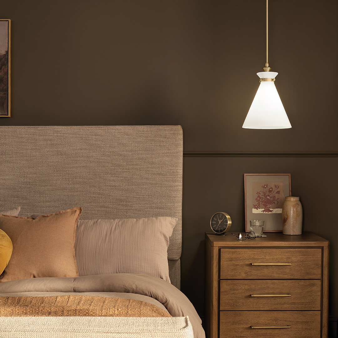 Laria 10.5 inch 1 Light Pendant Bronze | Kichler Lighting