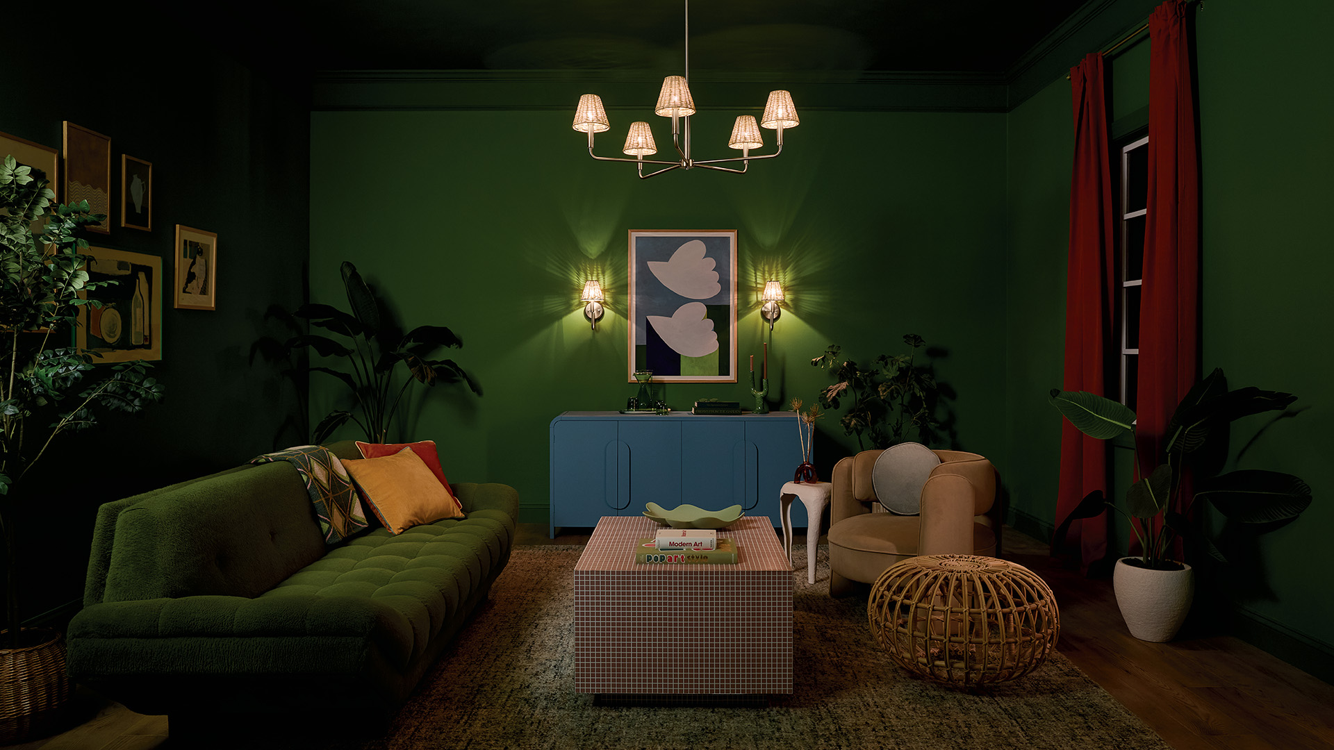 Living Room House At Night Living Room Night View Indian Living