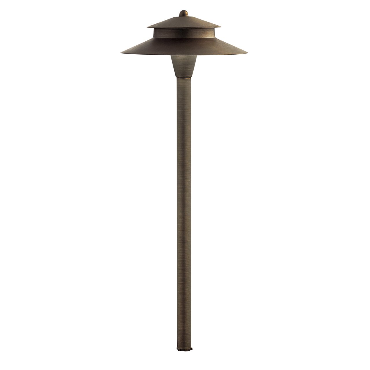 12V LED 2700K Mission Path Light, Brass | Kichler Lighting