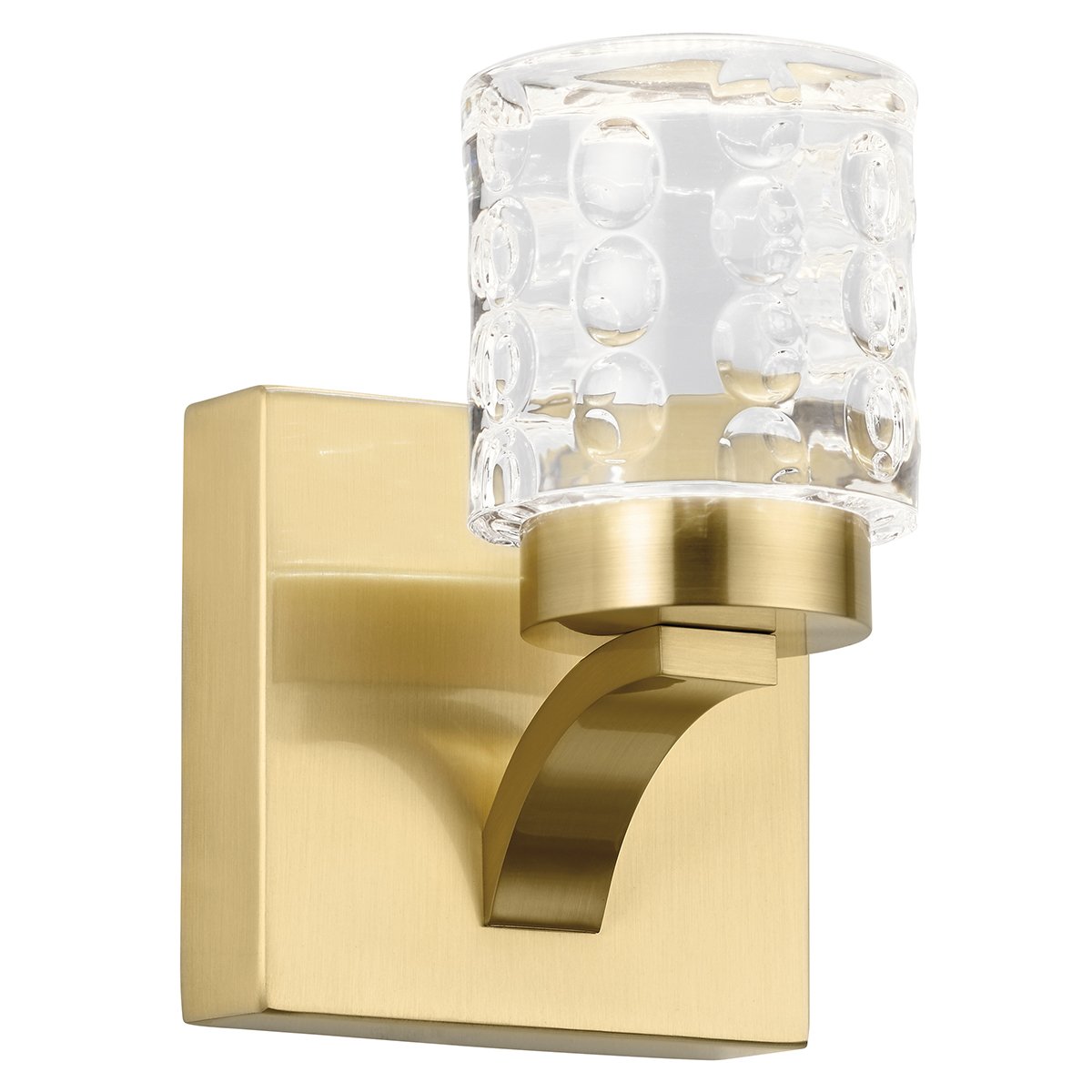 Rene 3000K LED Wall Sconce Champagne Gold | Kichler Lighting