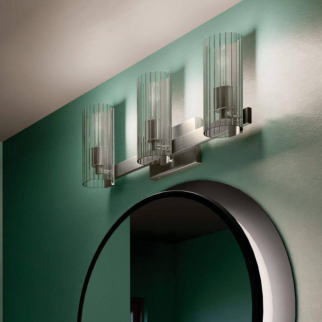 Jemsa 22.75" Vanity Light Brushed Nickel | Kichler Lighting