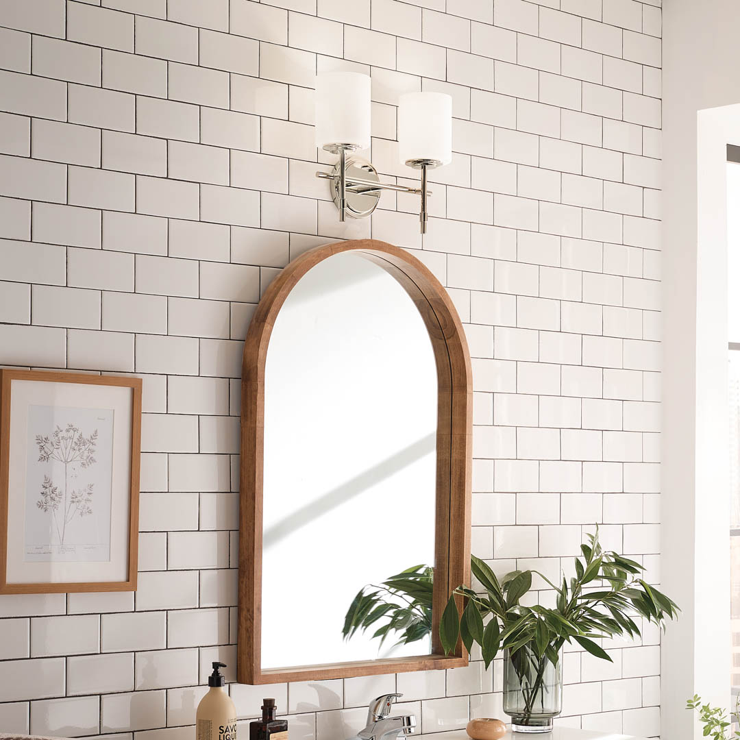 Ali 11.5" Vanity Polished Nickel | Kichler Lighting