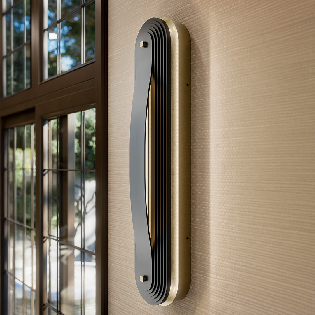 Tauri 24.5" Wall Sconce in Champagne Bronze | Kichler Lighting