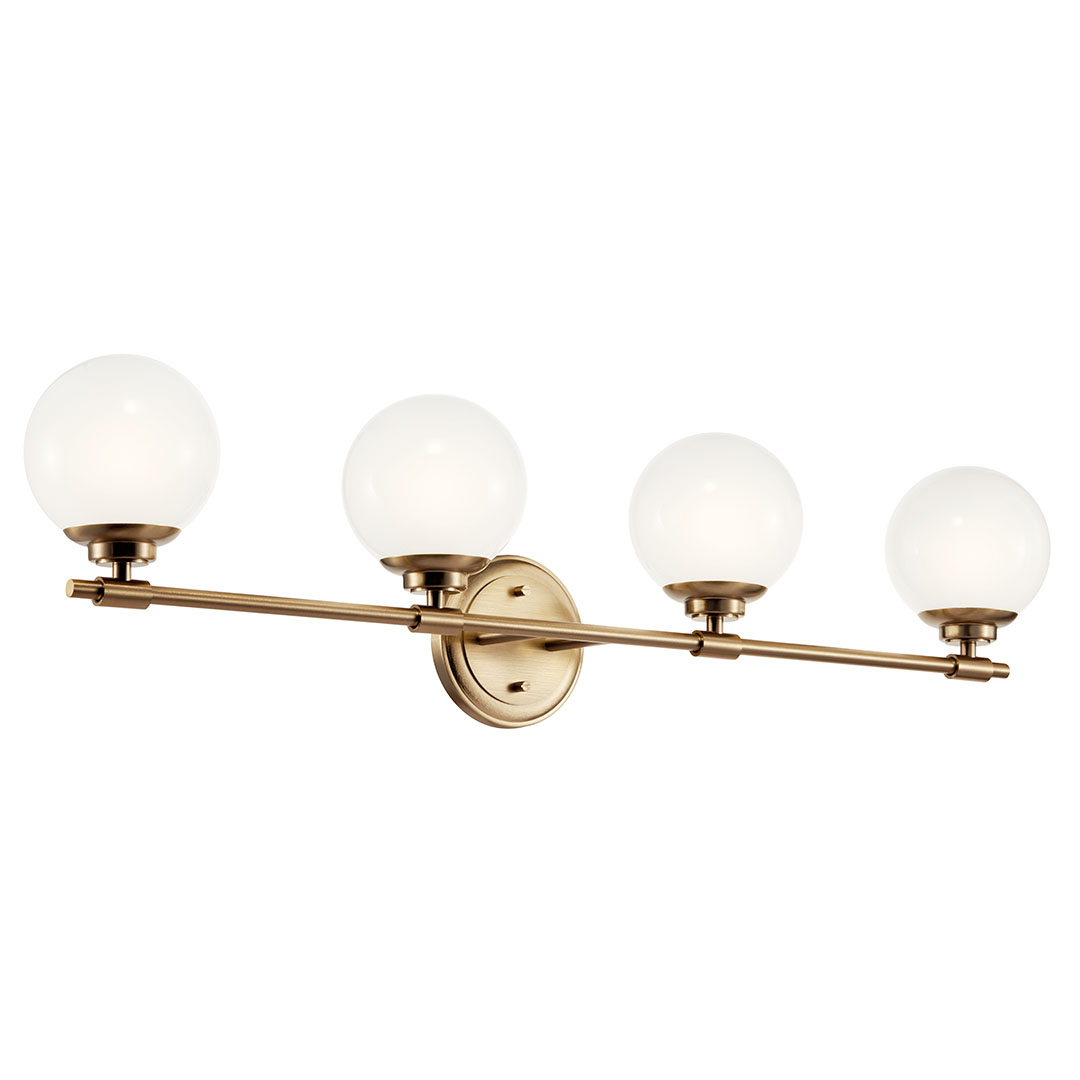 Benno 34" 4 Light Vanity Light in Bronze | Kichler Lighting