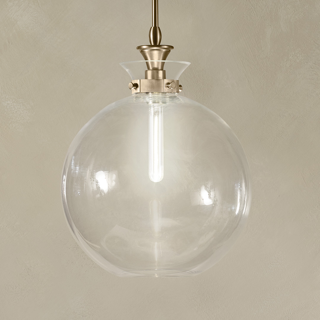 Laria 15" 1 Light Pendant in Bronze | Kichler Lighting
