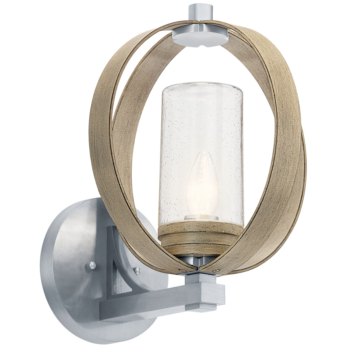 Grand Bank 15" 1 Light Wall Light Gray | Kichler Lighting
