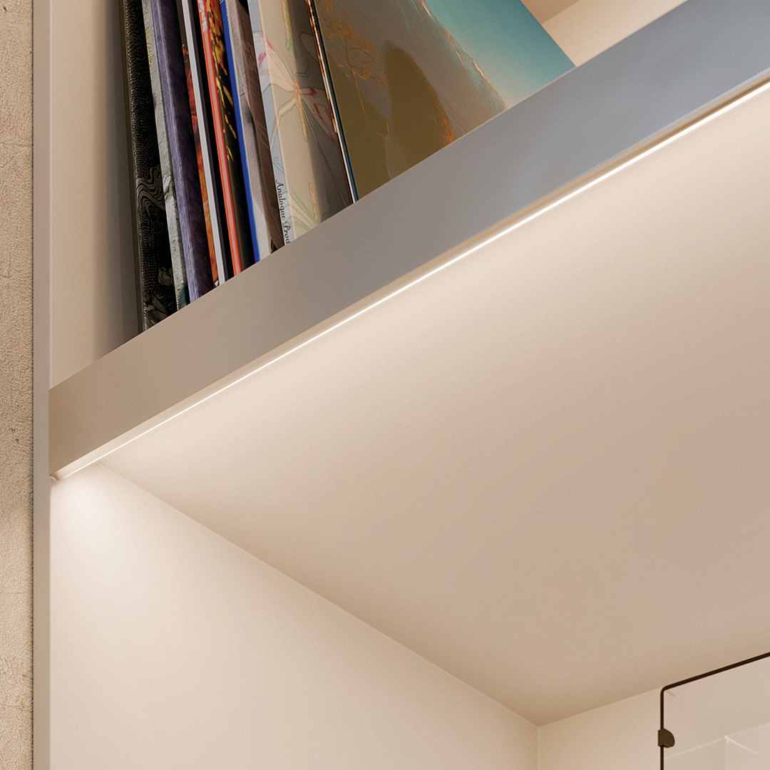 TE Series Shelf Extrusion Kit 2ft | Kichler Lighting