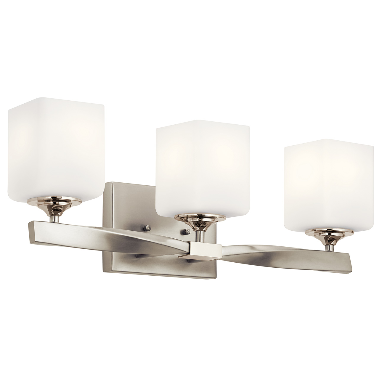 Marette 3 Light Vanity Light Nickel | Kichler Lighting