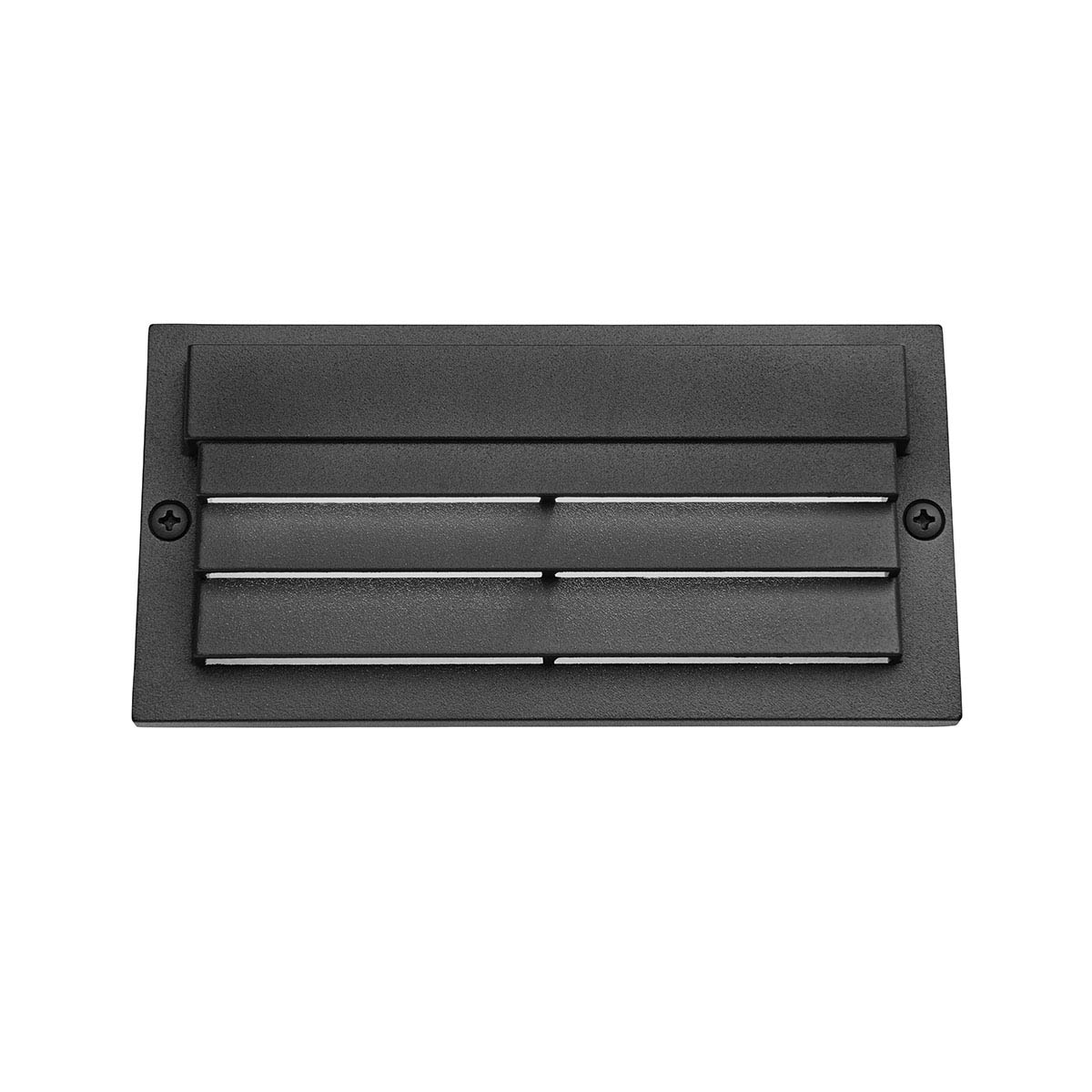 3000K Louvered Surface Step Light Black | Kichler Lighting