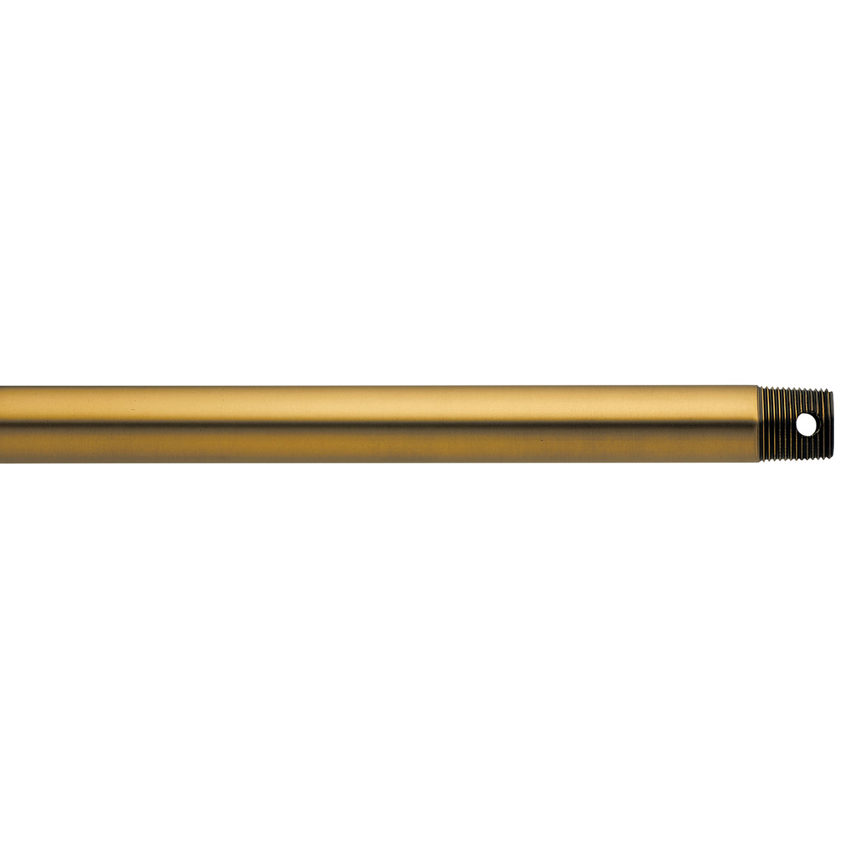 Dual Thread 18" Downrod Antique Brass | Kichler Lighting