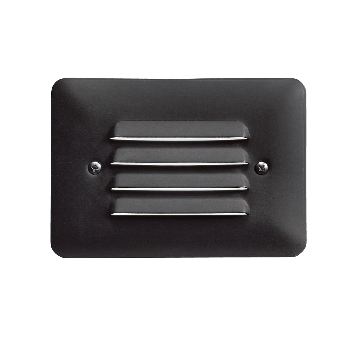 Mini Step Light (with Louvers) 3000K Black | Kichler Lighting