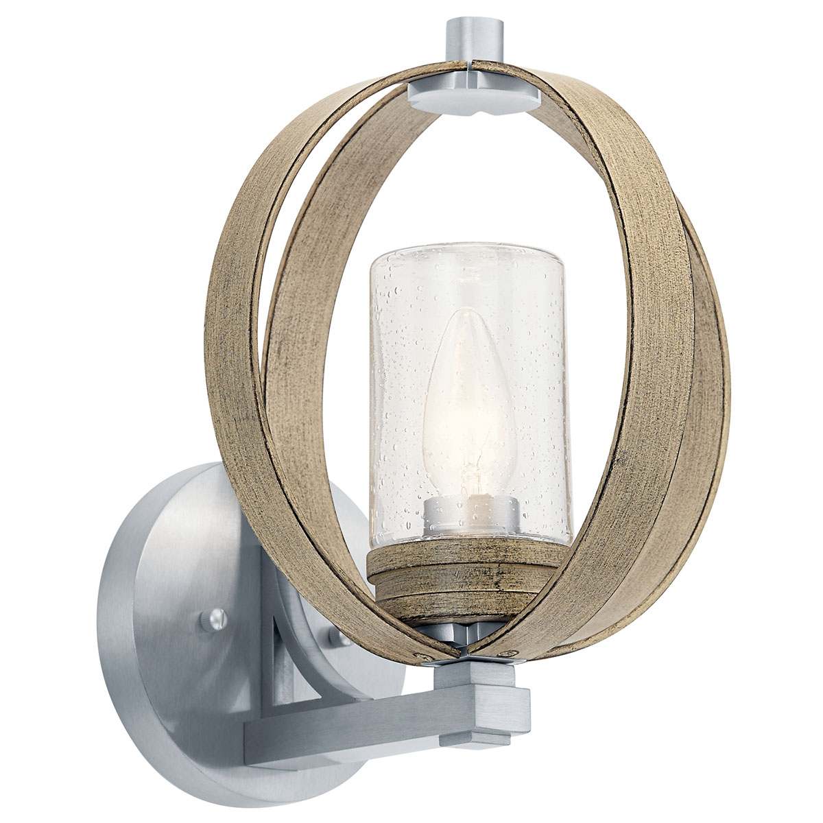 Grand Bank 13" 1 Light Wall Light Gray | Kichler Lighting