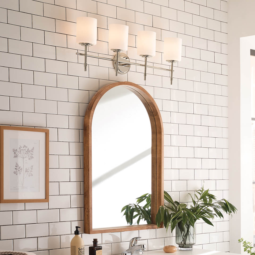 Ali 11.25" Vanity Polished Nickel | Kichler Lighting