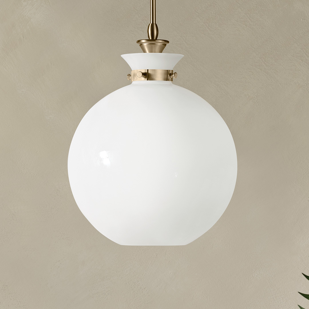 Laria 15 inch 1 Light Pendant in Bronze | Kichler Lighting