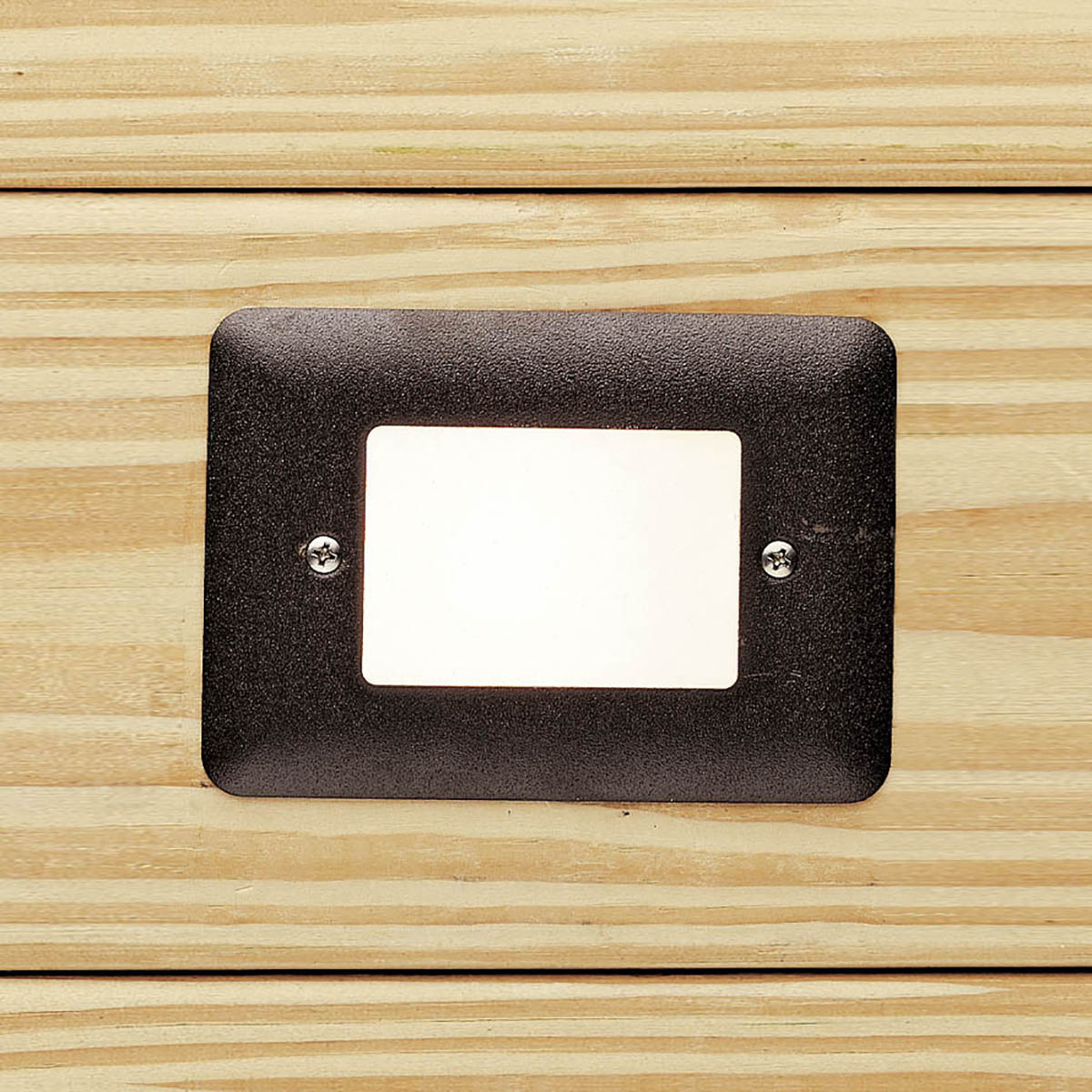 Mini Step Light (no Louvers) 2700K Bronze | Kichler Lighting