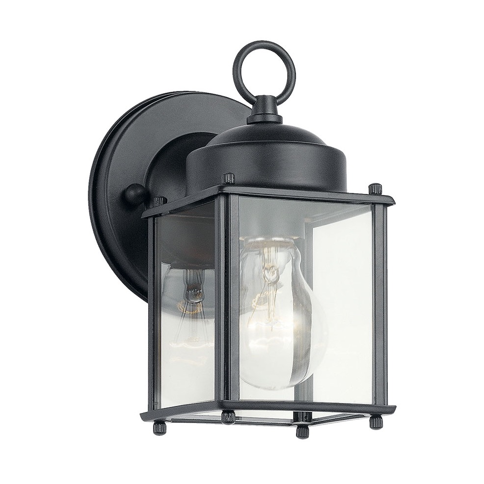 8.25" 1 Light Wall Light in Black | Kichler Lighting