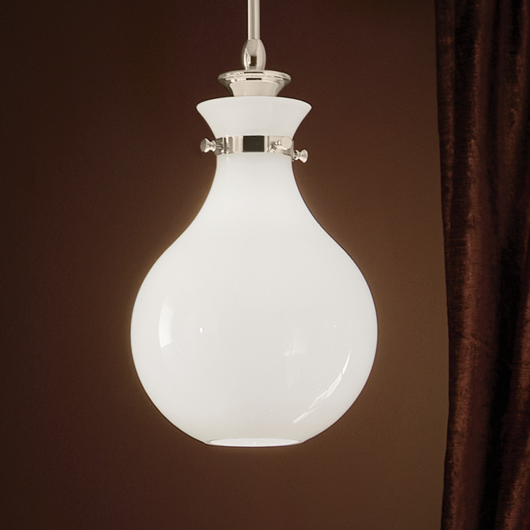 Laria 9.75" 1 Light Pendant Nickel | Kichler Lighting