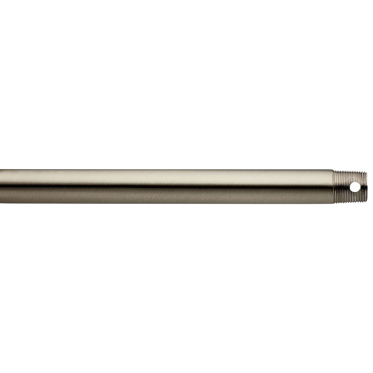 Dual Thread 18" Downrod Stainless Steel | Kichler Lighting