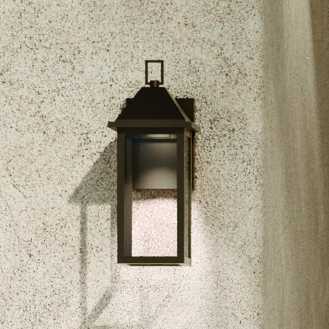 Prin 14" 1 Light Wall Light in Bronze | Kichler Lighting