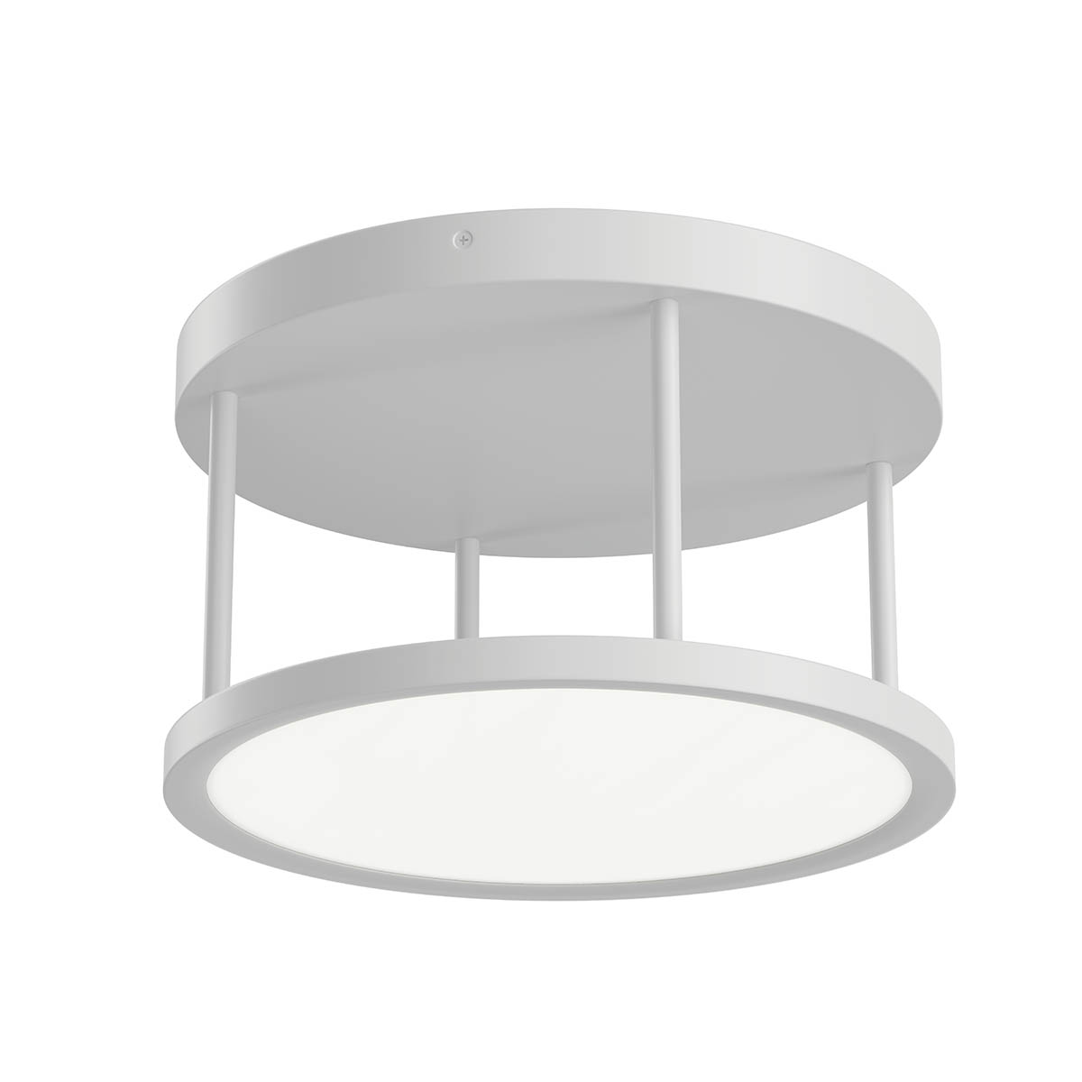 Lavi 14.5" LED Semi Flush in White | Kichler Lighting