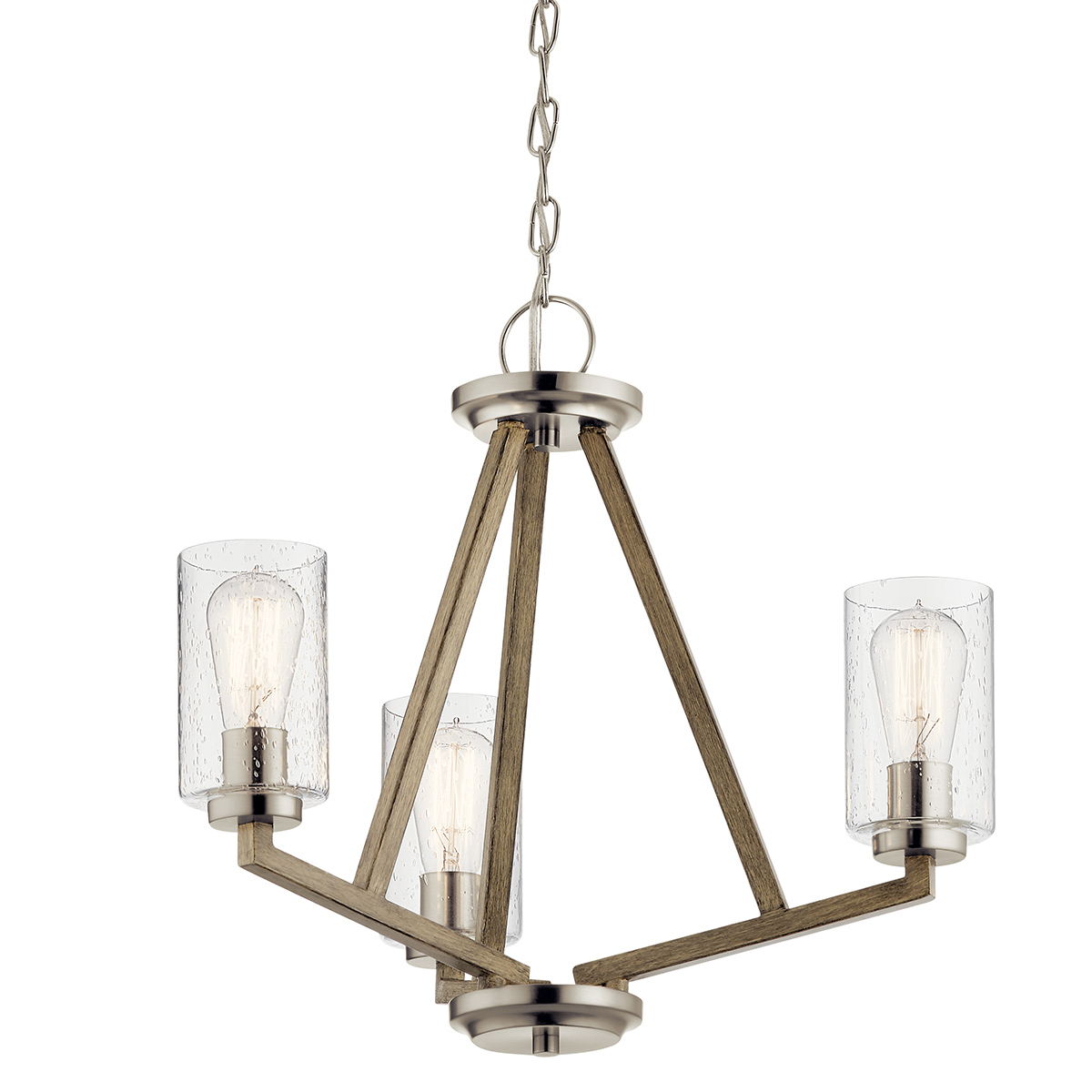 Deryn 3 Light Pendant Antique Grey | Kichler Lighting