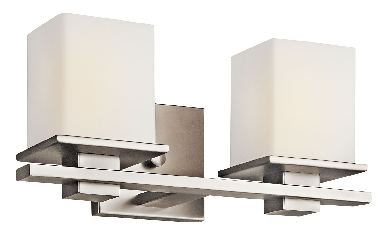Tully 15" 2 Light Vanity Light Pewter | Kichler Lighting