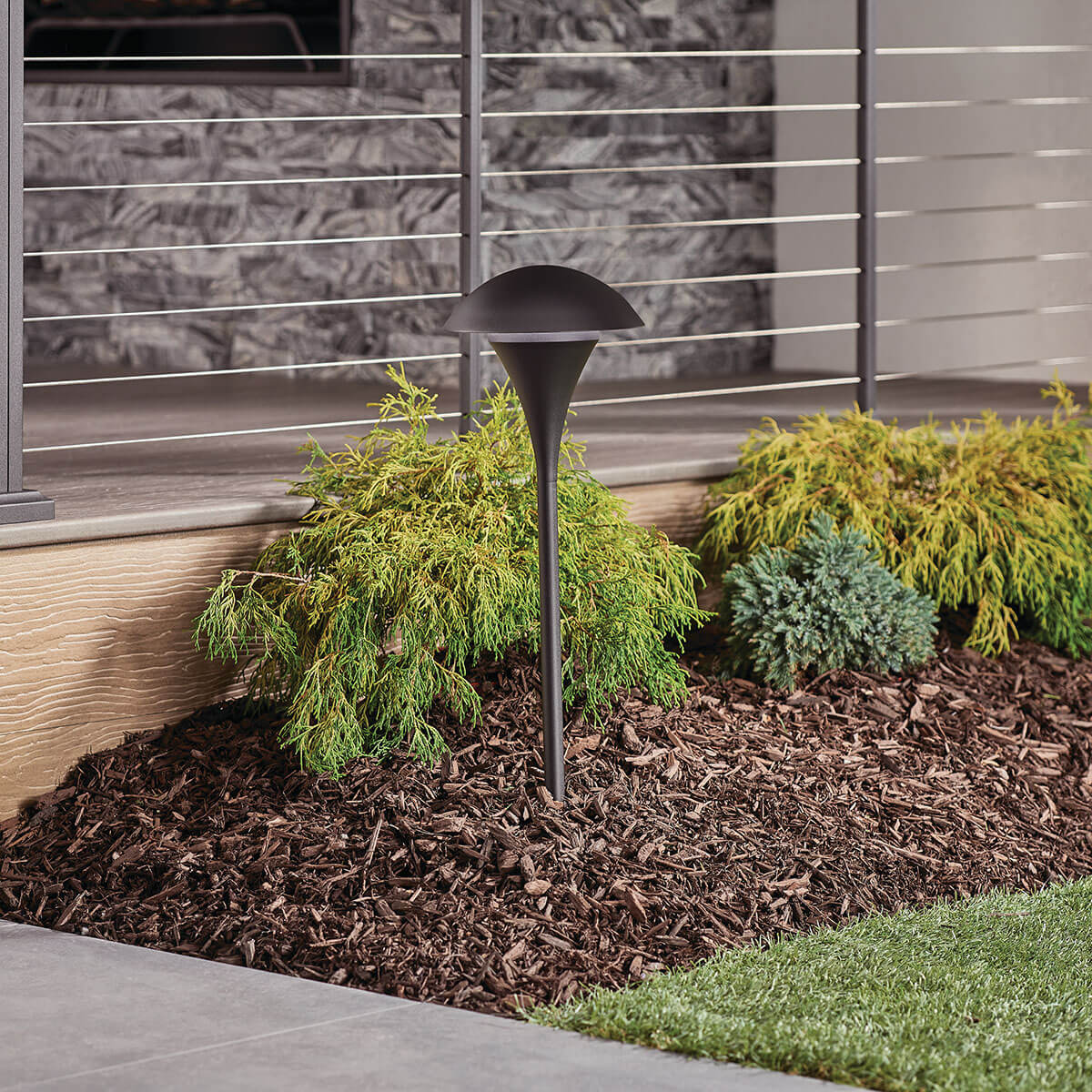 Eclipse 120V Path Light Textured Black | Kichler Lighting