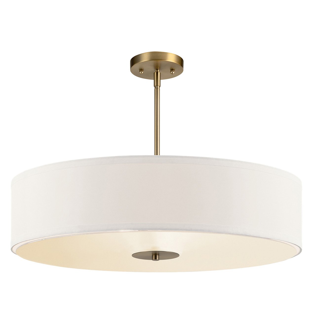 24" 3 Light Convertible Pendant Bronze | Kichler Lighting