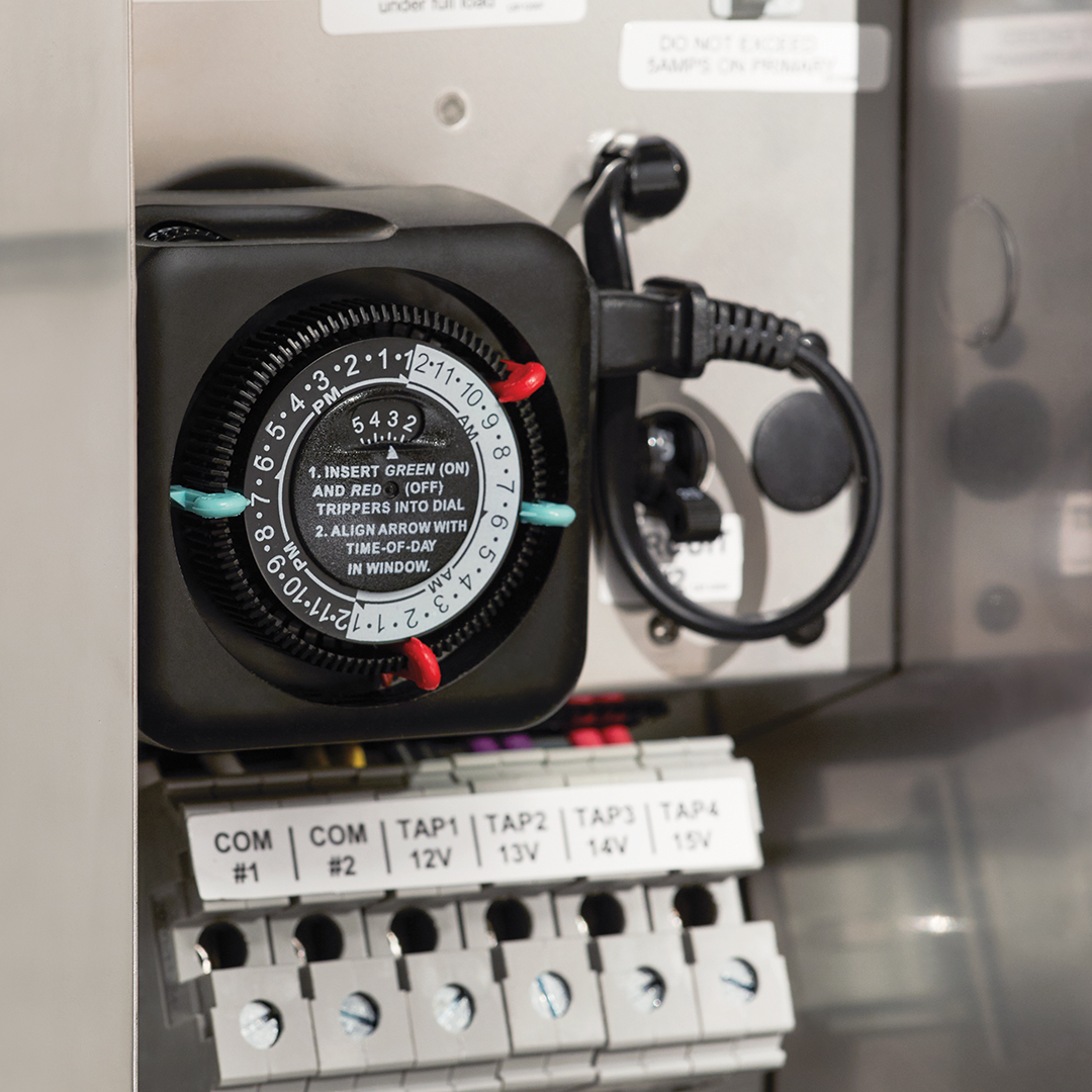 Transformer Mechanical Timer Black | Kichler Lighting