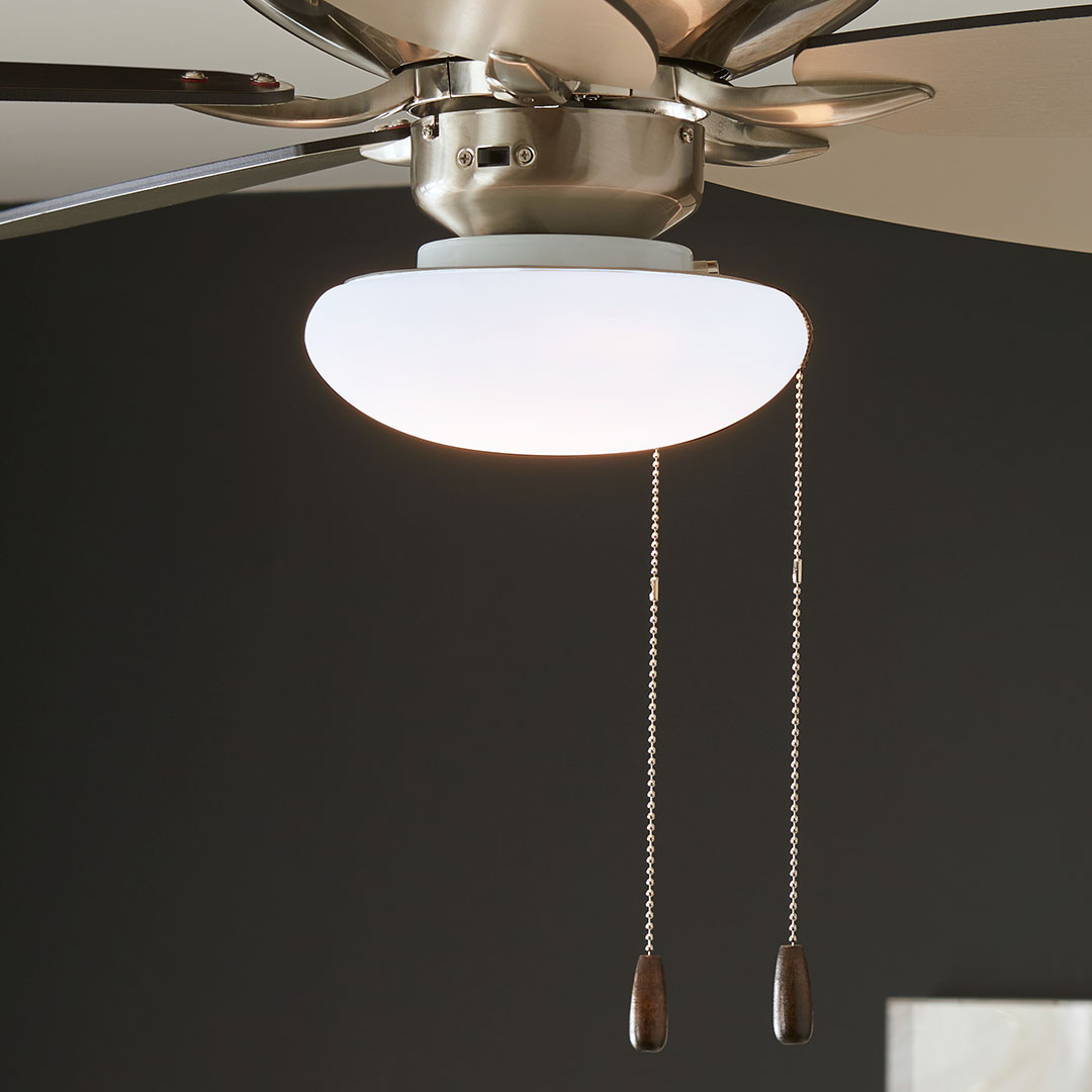 8.75" Universal LED Fan Light Kit White | Kichler Lighting