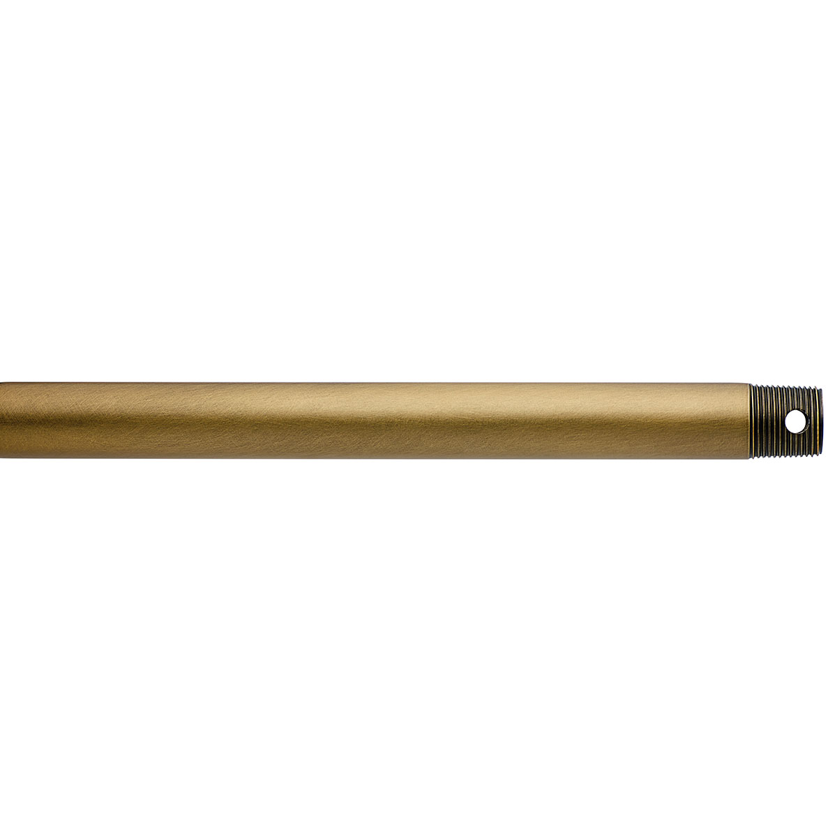 Dual Threaded 48" Downrod Natural Brass | Kichler Lighting