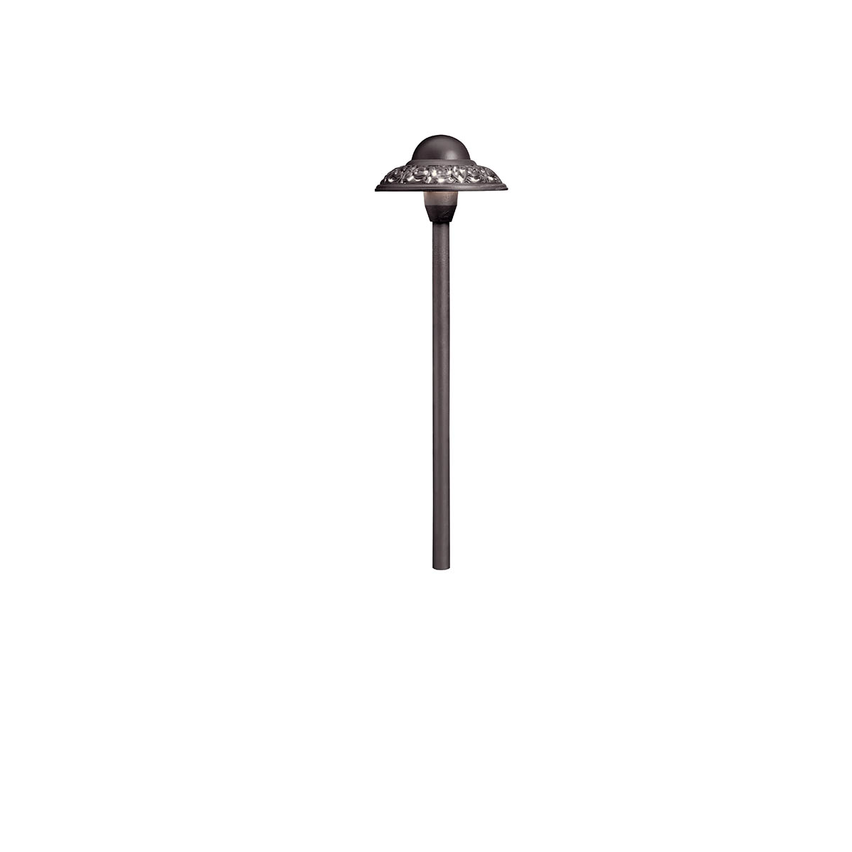 12V Pierced Dome Path Light Bronze | Kichler Lighting