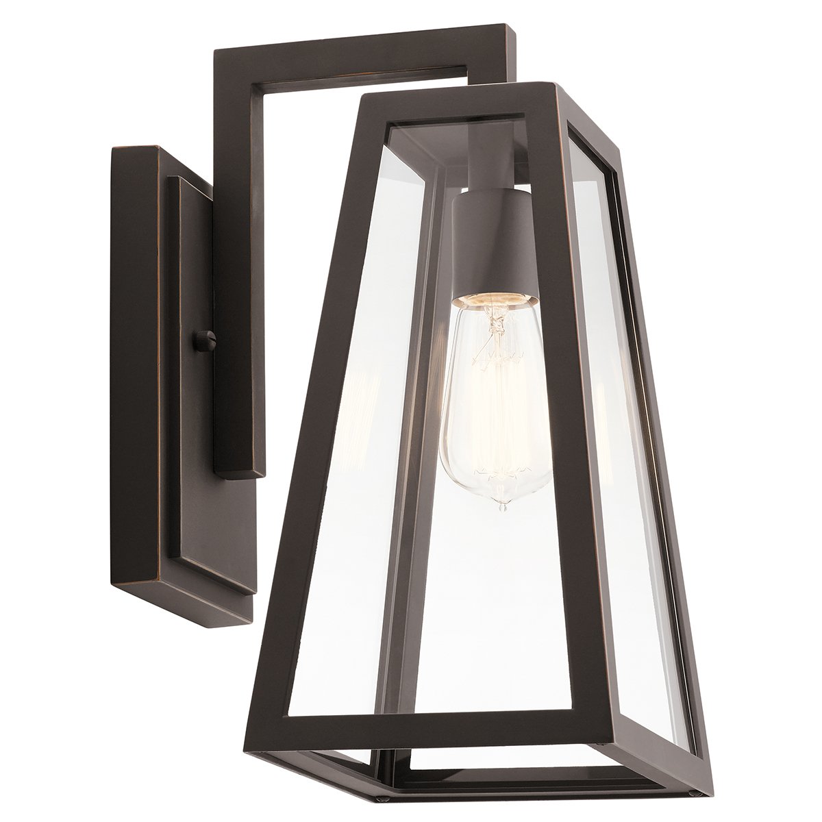 Delison 14" 1 Light Wall Light Bronze | Kichler Lighting