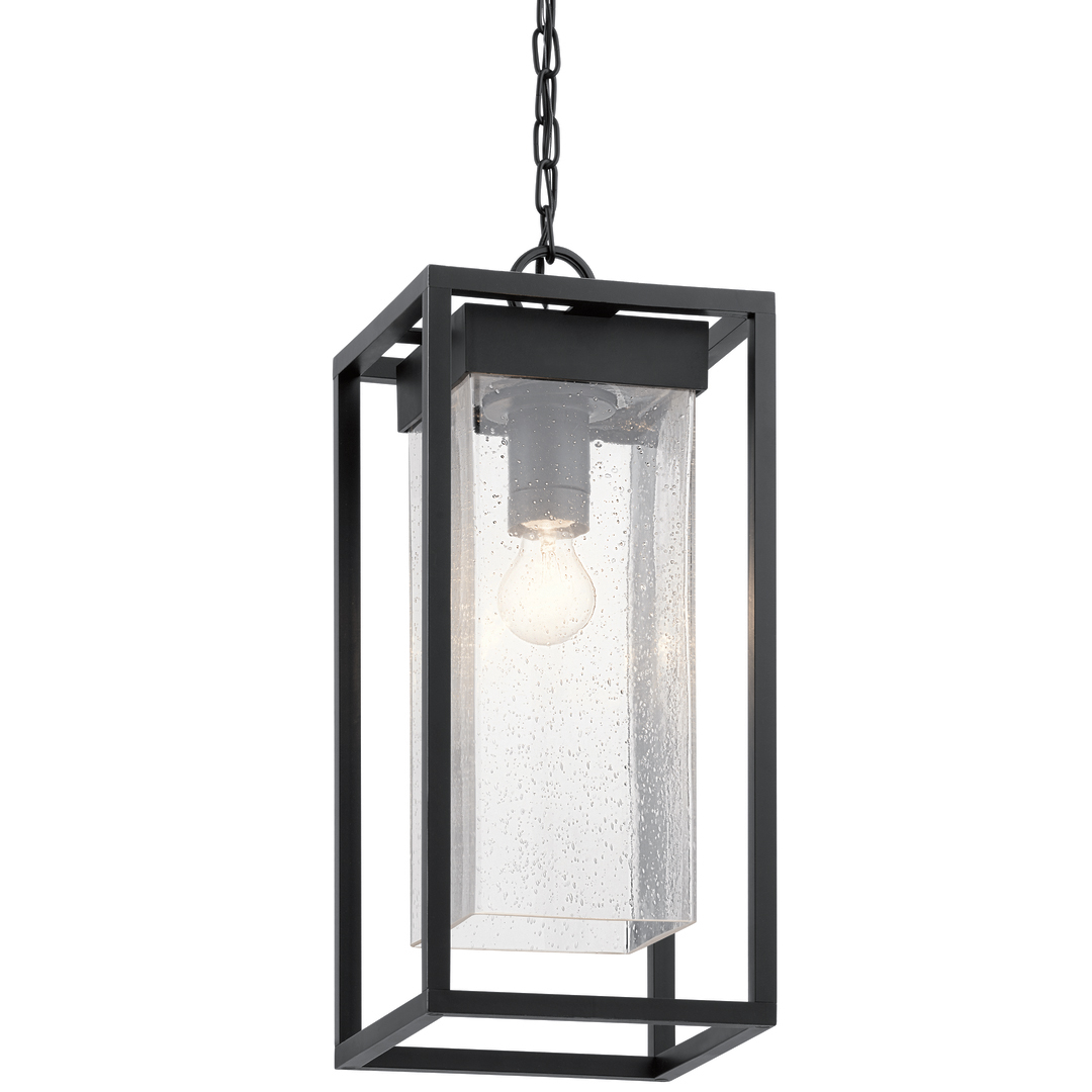 Mercer 21" 1 Light Pendant Black | Kichler Lighting